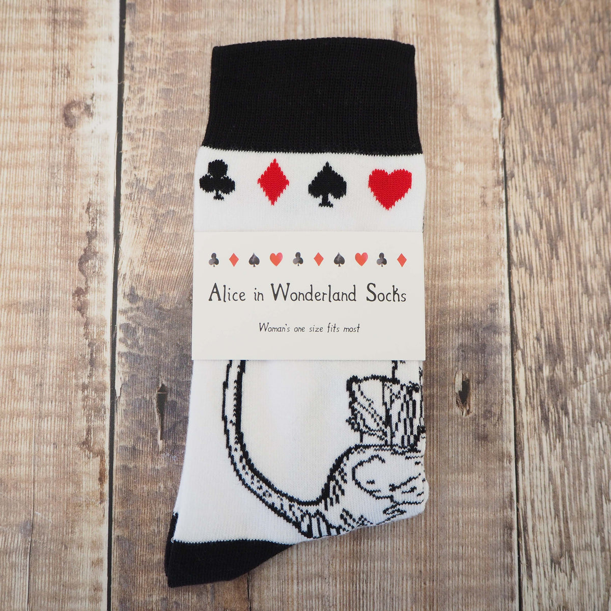 Alice in Wonderland Socks - Book Lovers Socks - Literary Emporium Ltd
