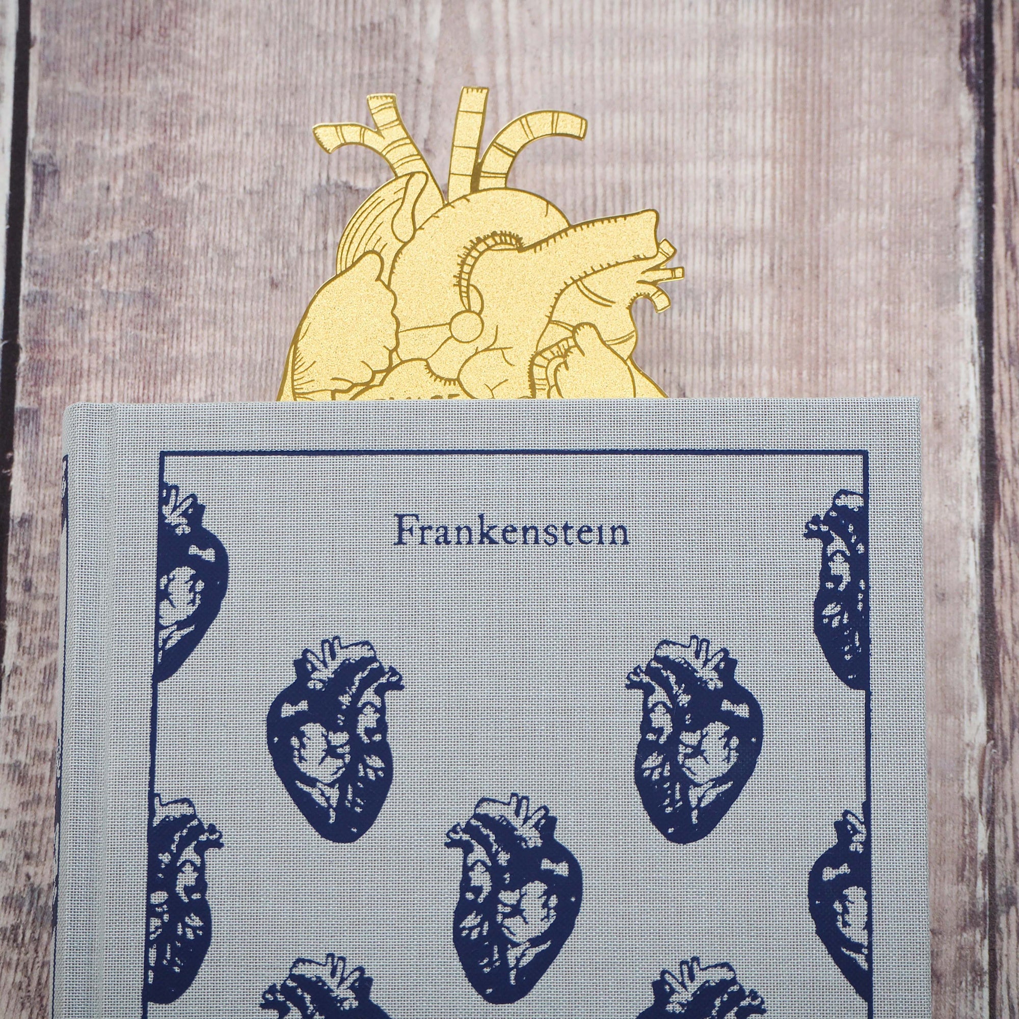 Frankenstein Brass Bookmark - Literary Emporium Ltd