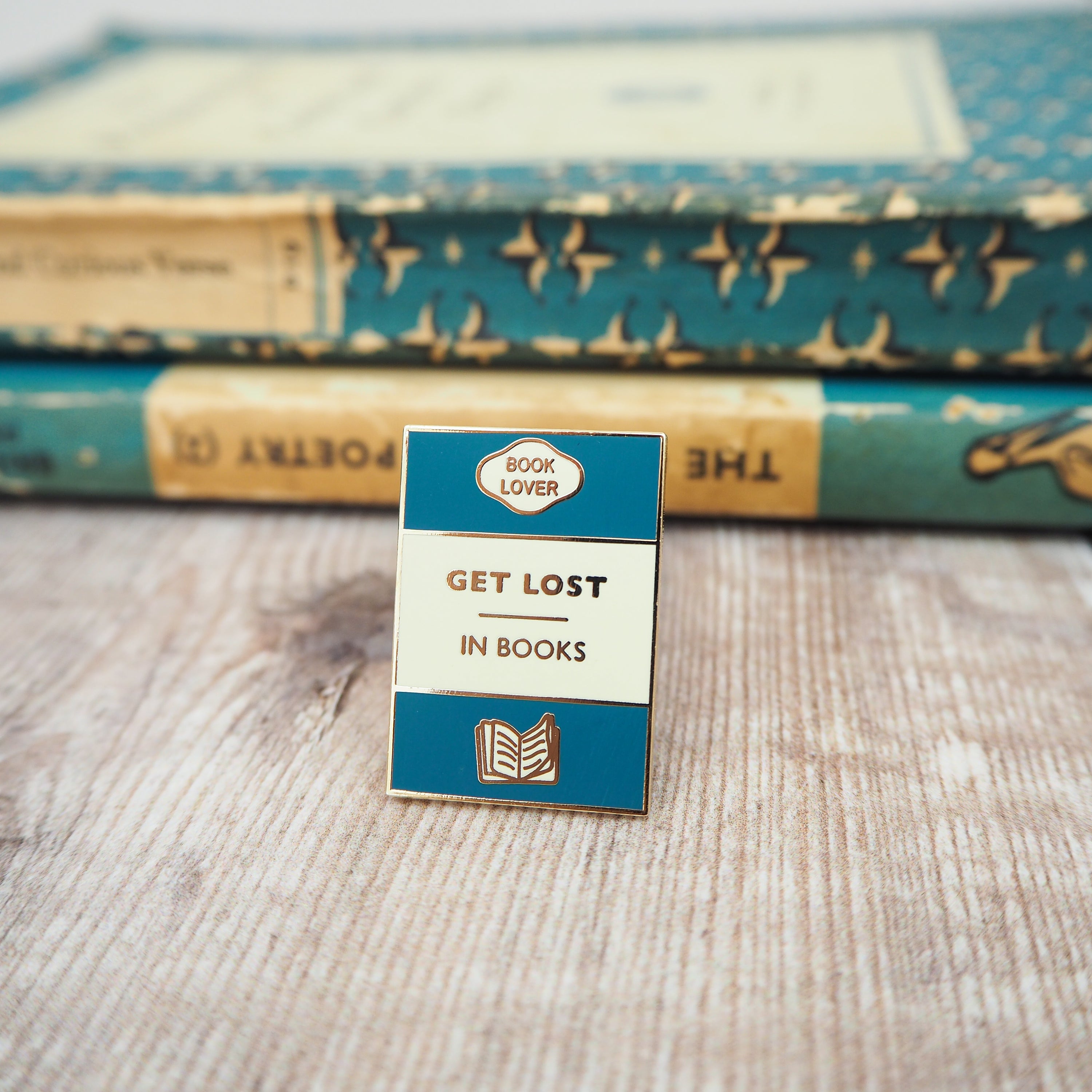 Enamel Pins - Book Pins - Literature Gift for Book Lovers - Literary ...