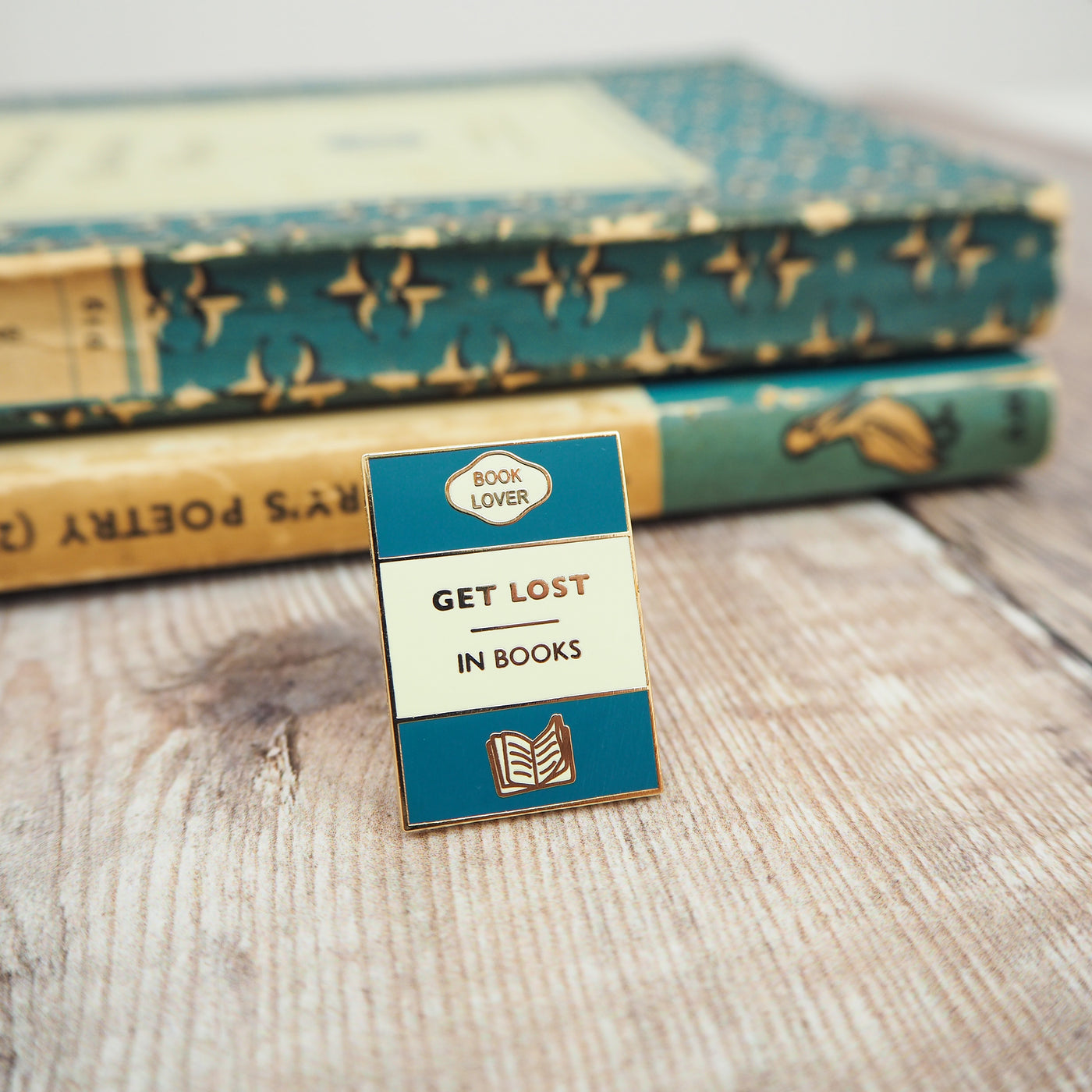 Enamel Pins - Book Pins - Literature Gift for Book Lovers - Literary ...