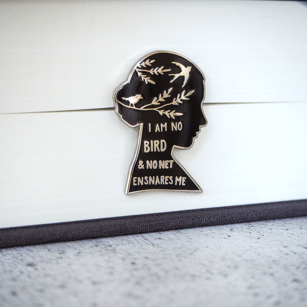 Jane Eyre Enamel Pin - Gothic Literature Collection - Literary Emporium Ltd