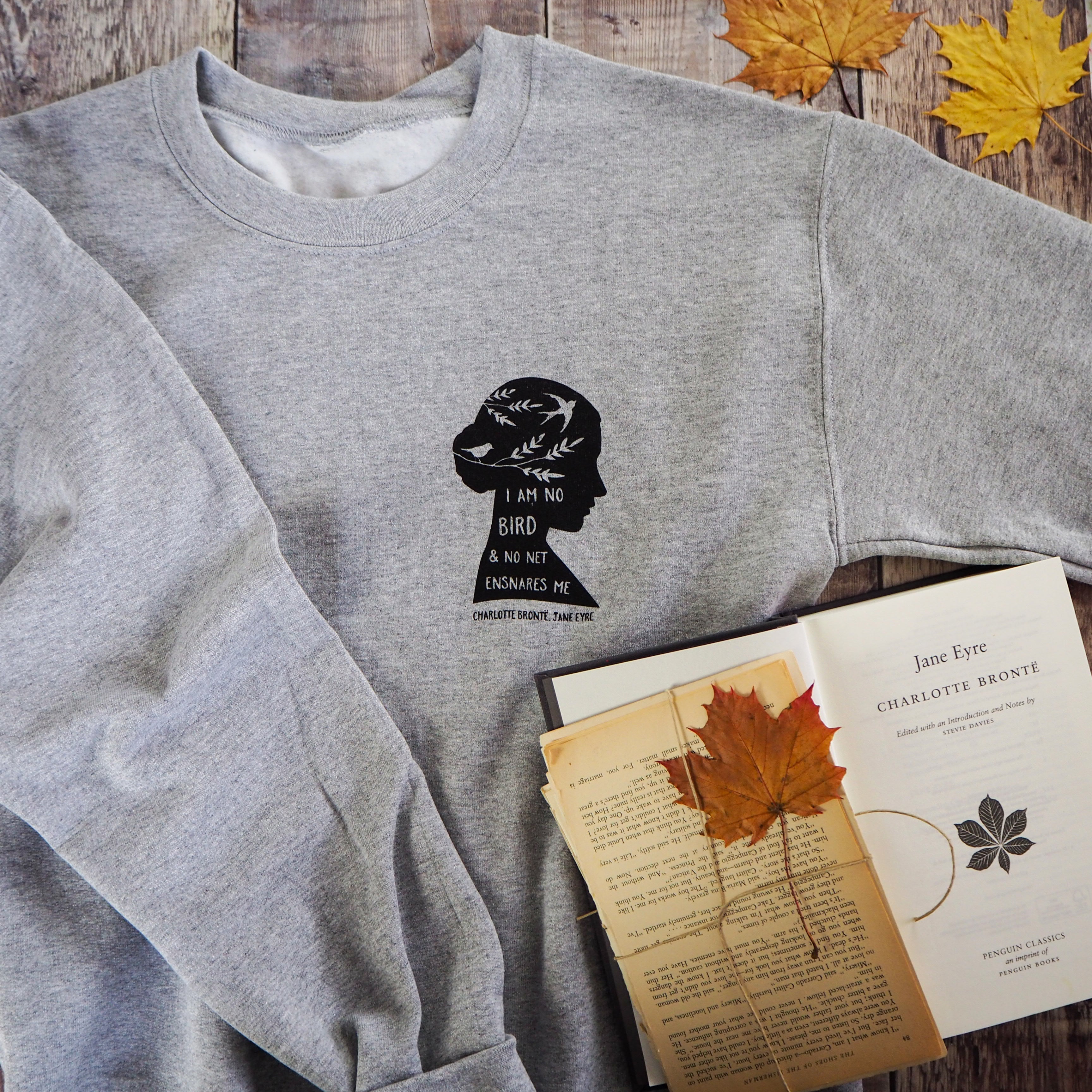 Jane Eyre Sweatshirt - Literary Emporium Ltd