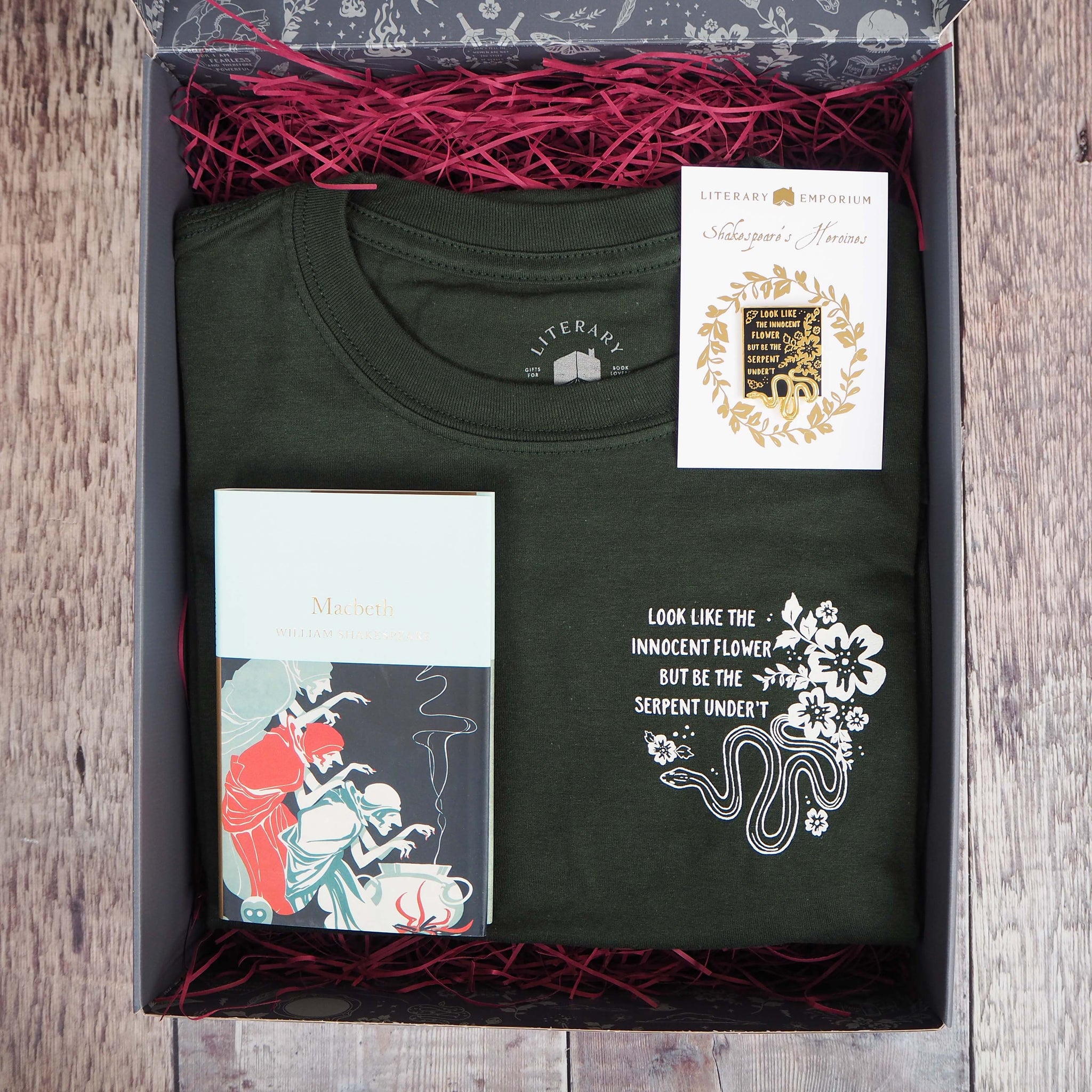 Lady Macbeth Gift Set - Shakespeare's Heroines Collection - Literary ...