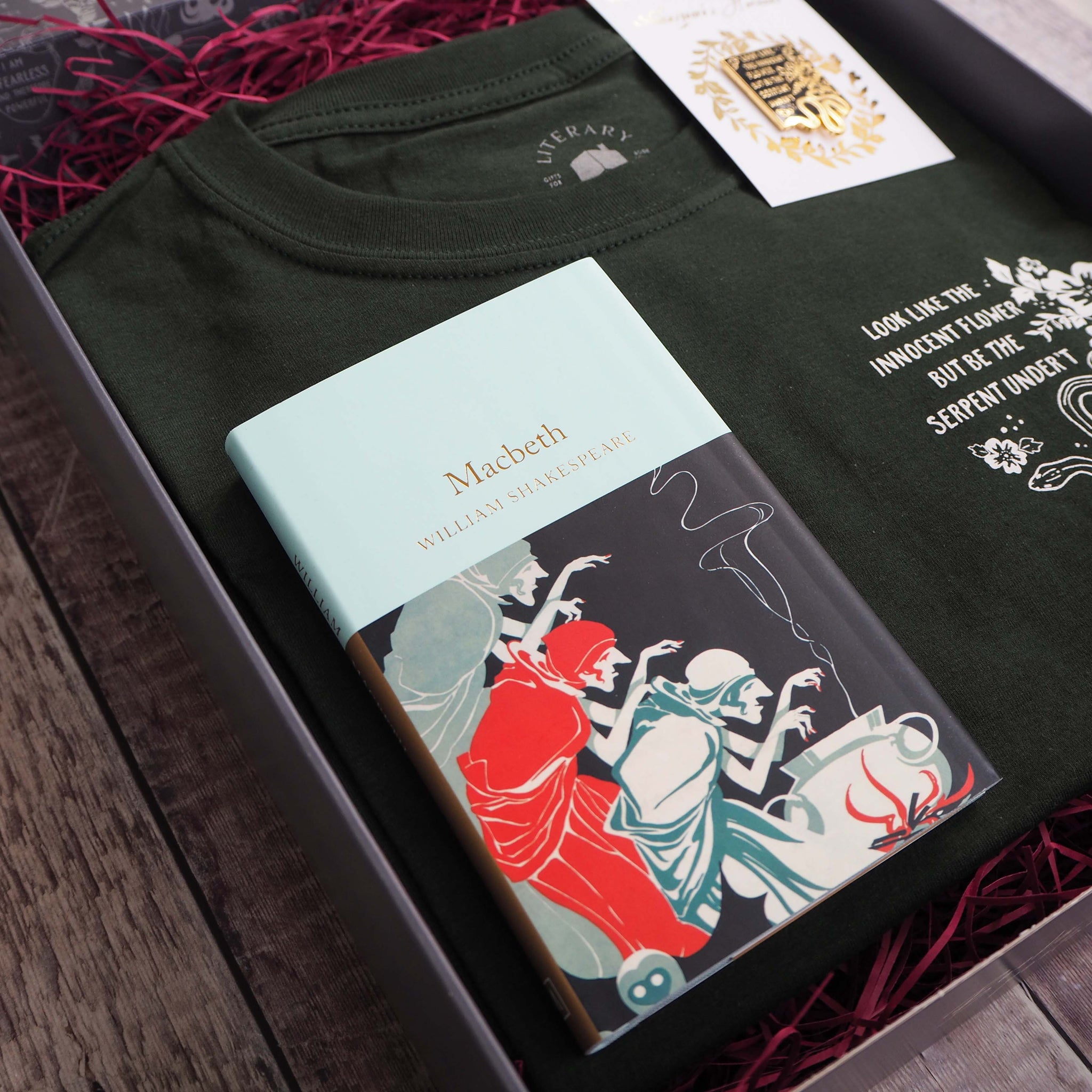 Lady Macbeth Gift Set - Shakespeare's Heroines Collection - Literary ...