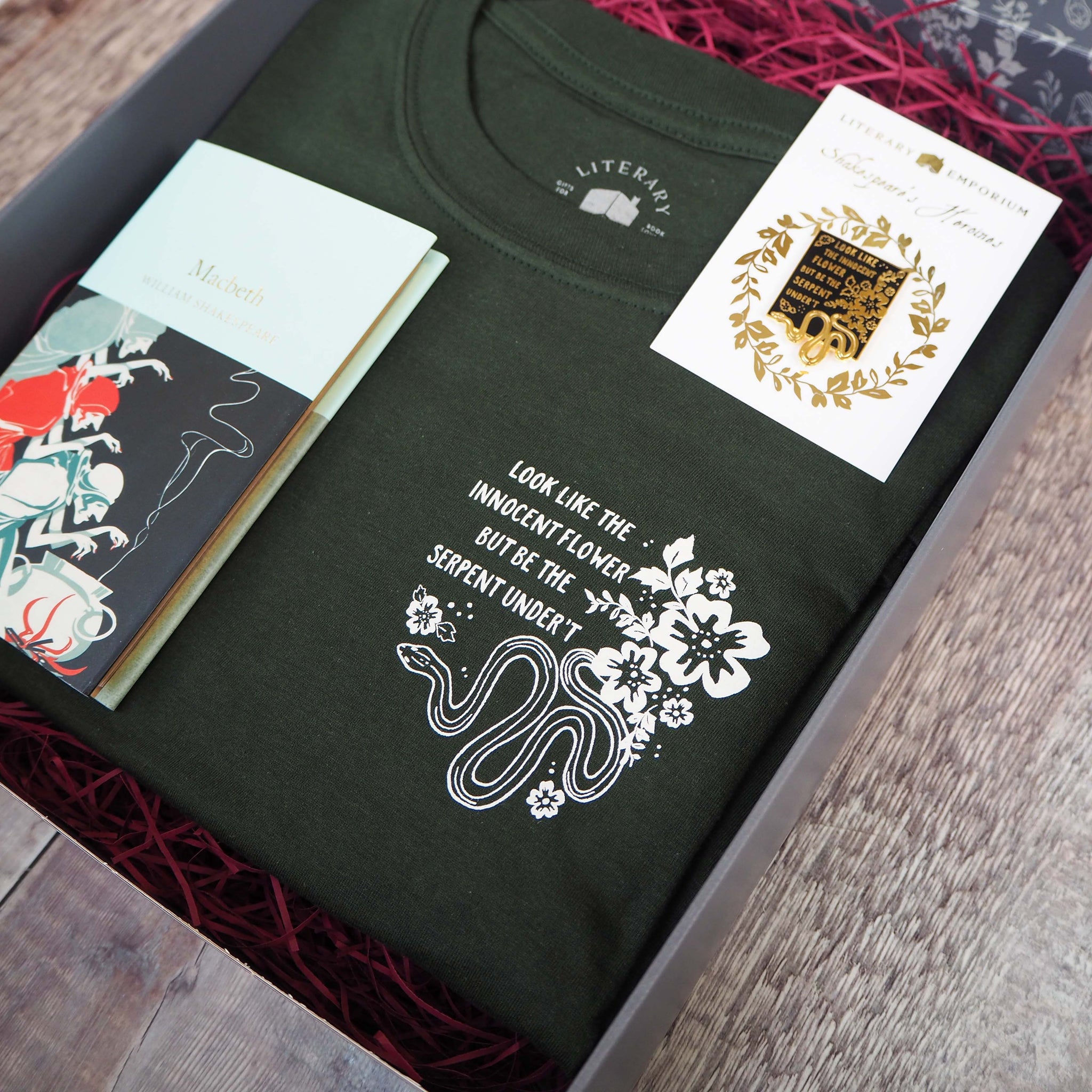 Lady Macbeth Gift Set - Shakespeare's Heroines Collection - Literary ...